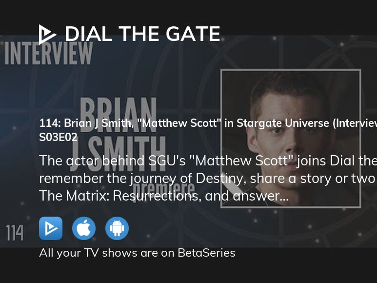 Watch Dial the Gate season 3 episode 2 streaming online | BetaSeries.com
