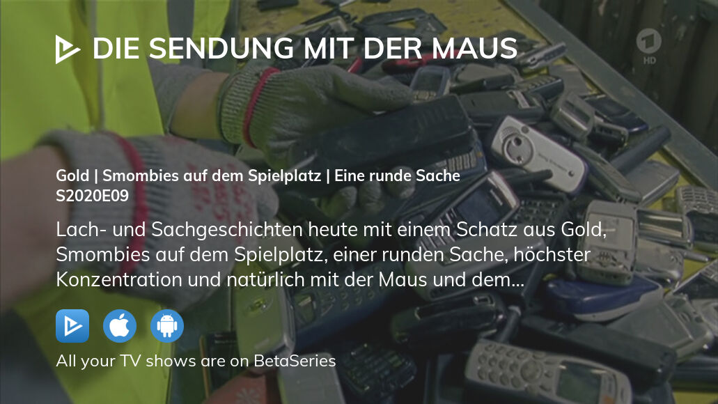 Watch Die Sendung mit der Maus season 2020 episode 9 streaming online | BetaSeries.com