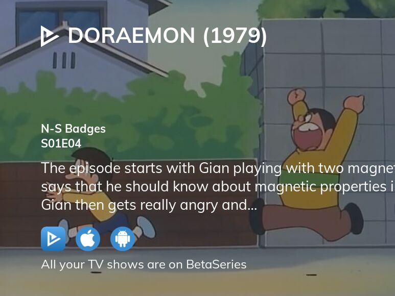 Where to watch Doraemon (1979) season 1 episode 4 full streaming ...