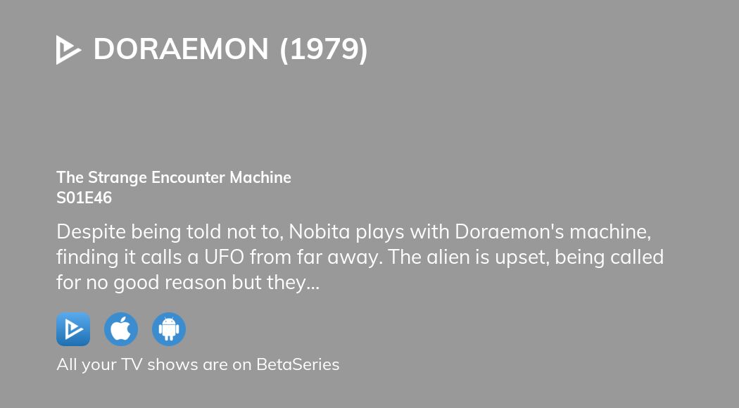 Where to watch Doraemon (1979) season 1 episode 46 full streaming ...