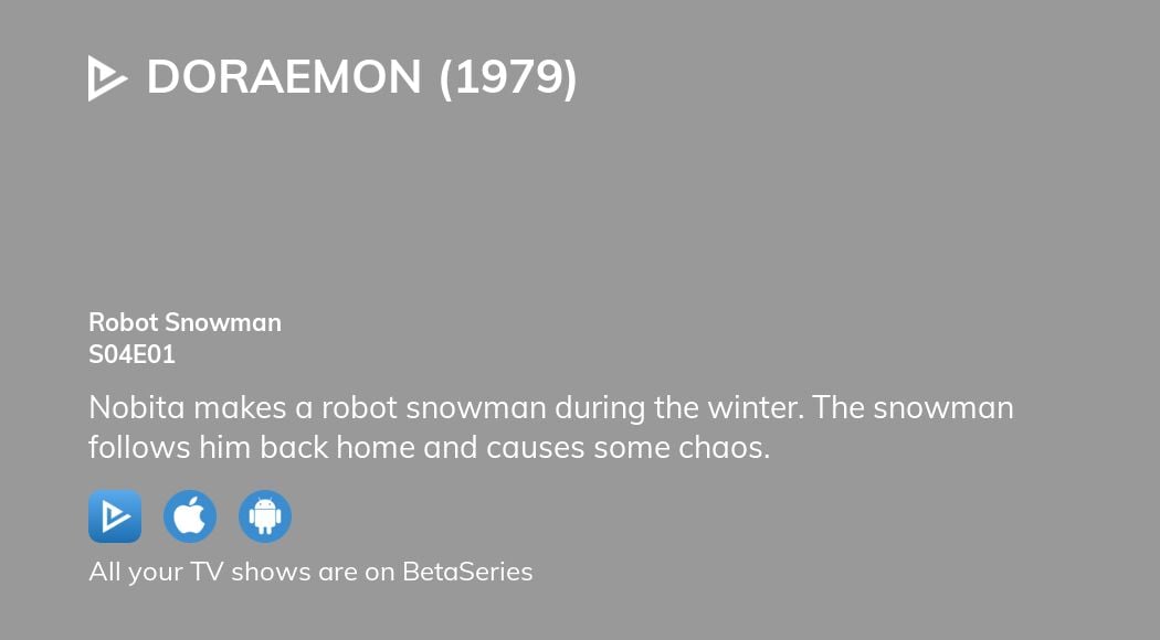 Watch Doraemon (1979) season 4 episode 1 streaming