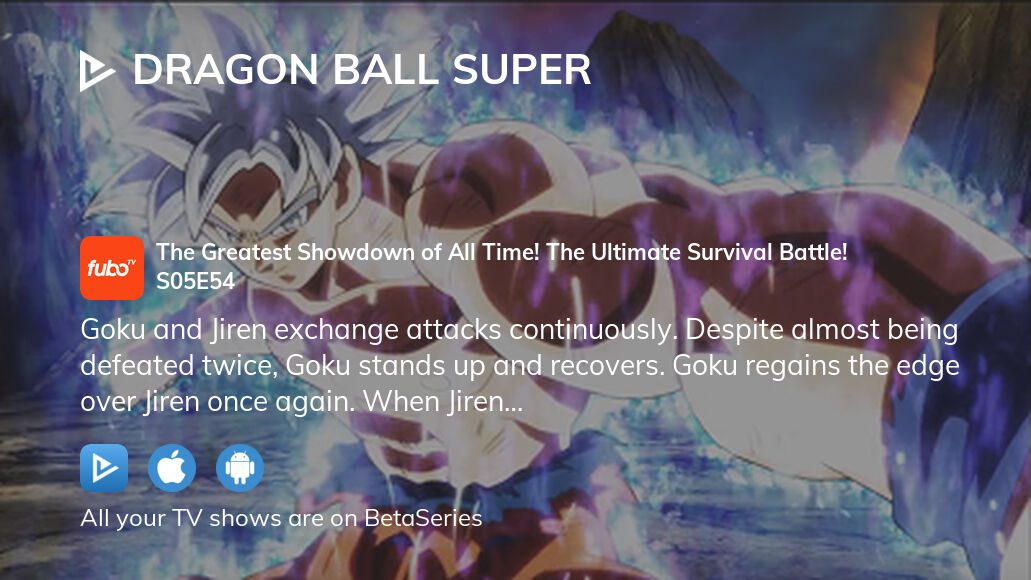 Watch Dragon Ball Super season 5 episode 54 streaming
