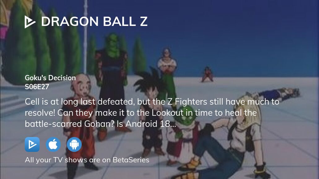 Watch Dragon Ball Z season 6 episode 27 streaming