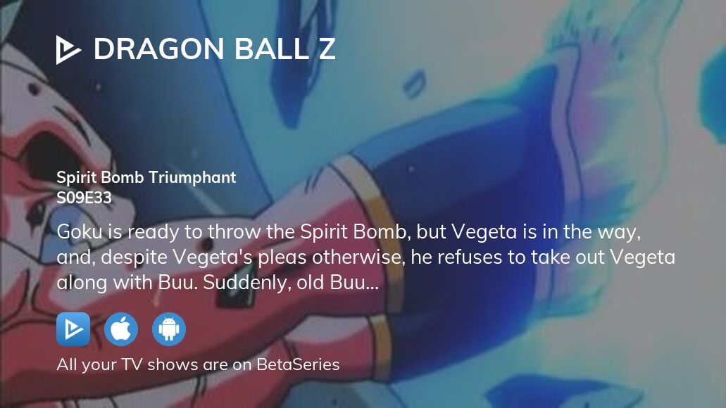 Watch Dragon Ball Z season 9 episode 33 streaming