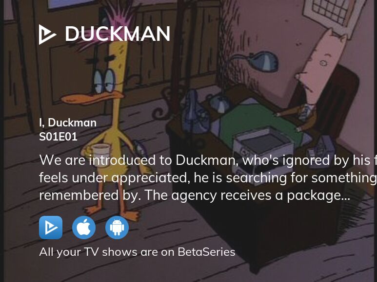 Watch Duckman season 1 episode 1 streaming