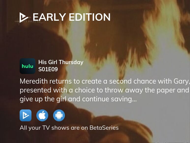 Where to watch Early Edition season 1 episode 9 full streaming ...
