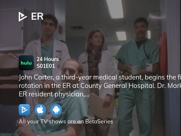 Watch ER season 1 episode 1 streaming