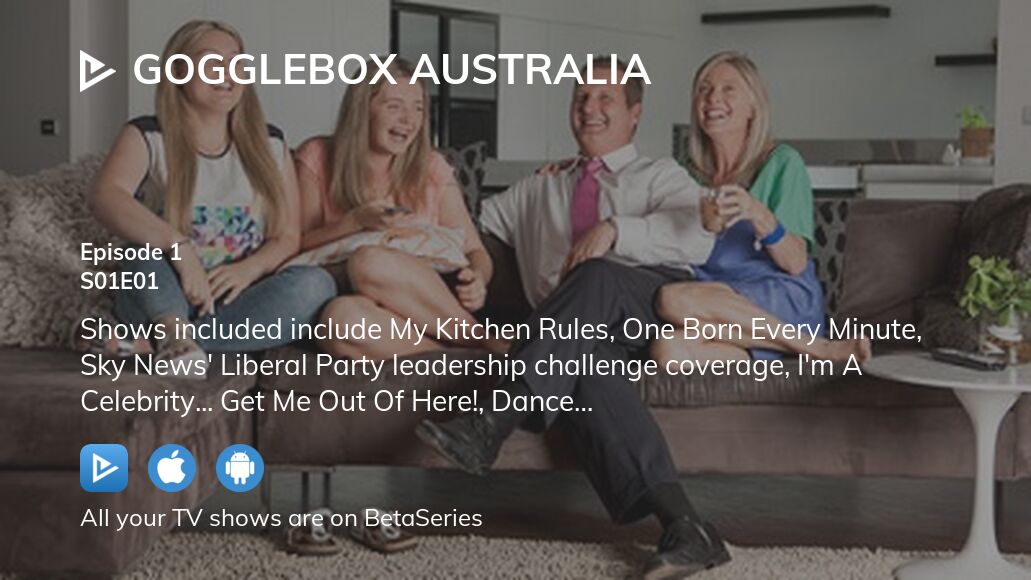Watch Gogglebox Australia season 1 episode 1 streaming