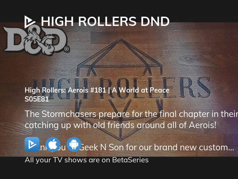 Watch High Rollers DnD season 5 episode 81 streaming
