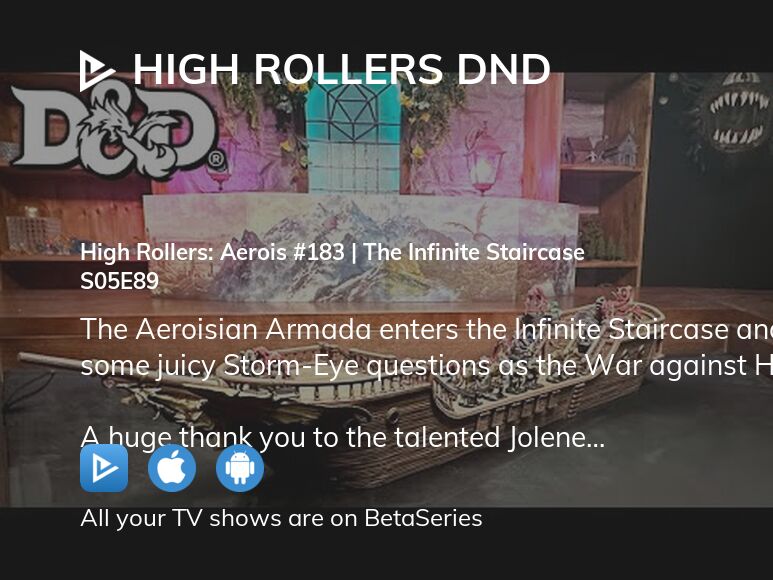 Watch High Rollers DnD season 5 episode 89 streaming