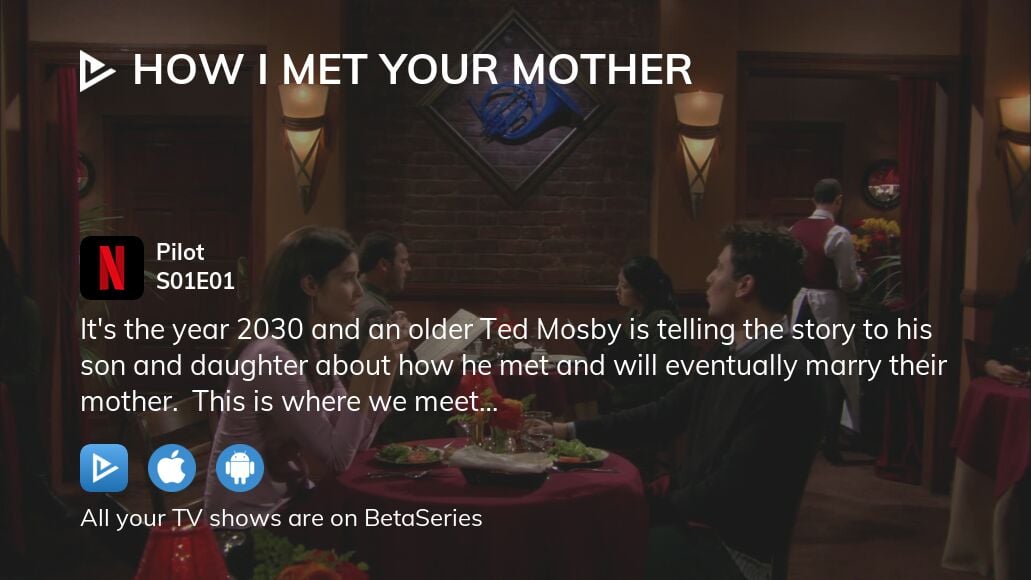 Watch How I Met Your Mother season 1 episode 1 streaming