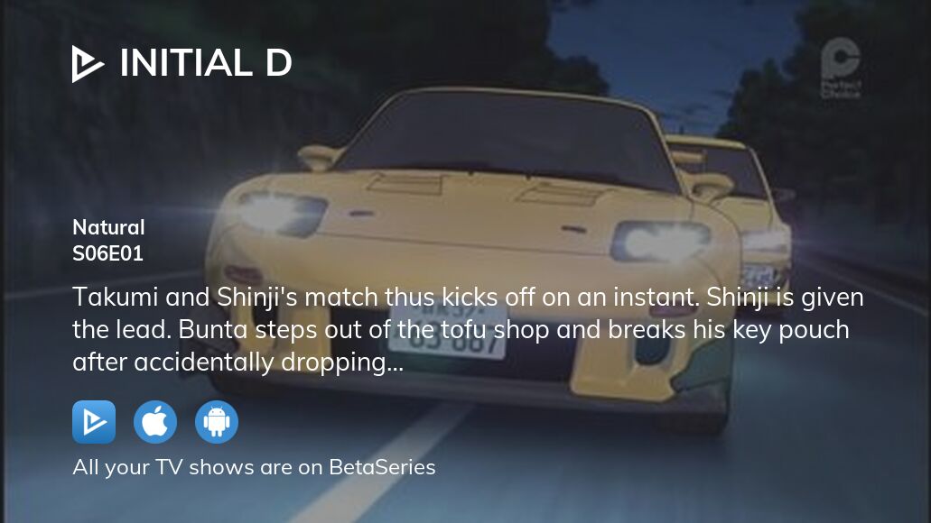 Watch Initial D season 6 episode 1 streaming