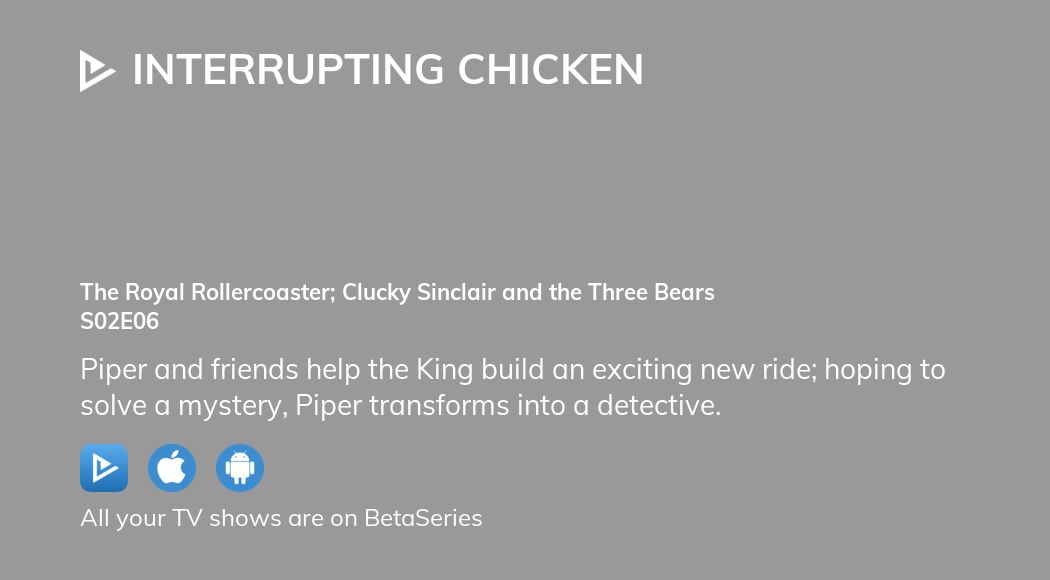 Watch Interrupting Chicken season 2 episode 6 streaming