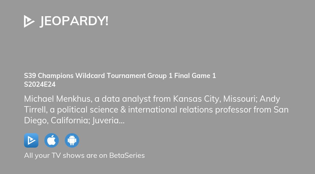 Where to watch Jeopardy! season 2024 episode 24 full streaming ...