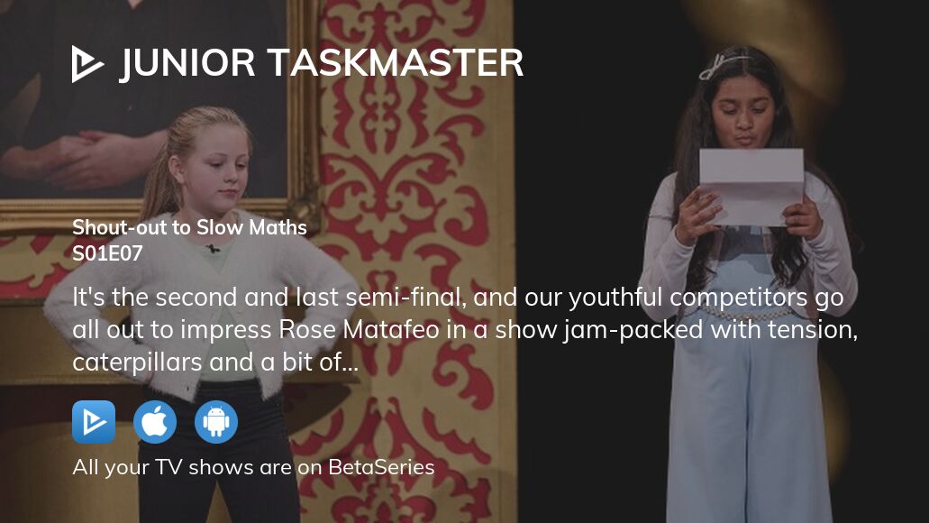 Watch Junior Taskmaster season 1 episode 7 streaming