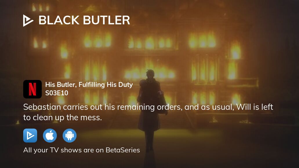 Watch Black Butler season 3 episode 10 streaming