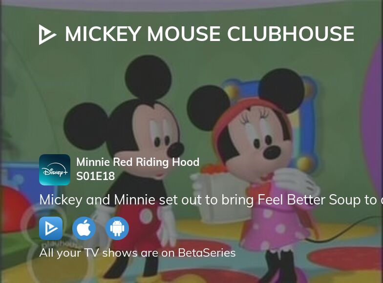 Mickey Mouse Clubhouse Minnie Red Riding Hood