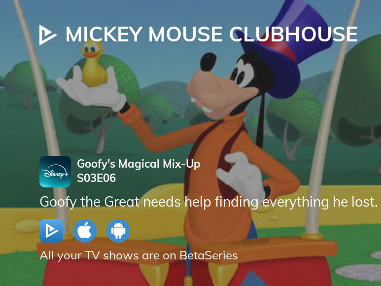 Where to watch Mickey Mouse Clubhouse season 3 episode 6 full streaming ...