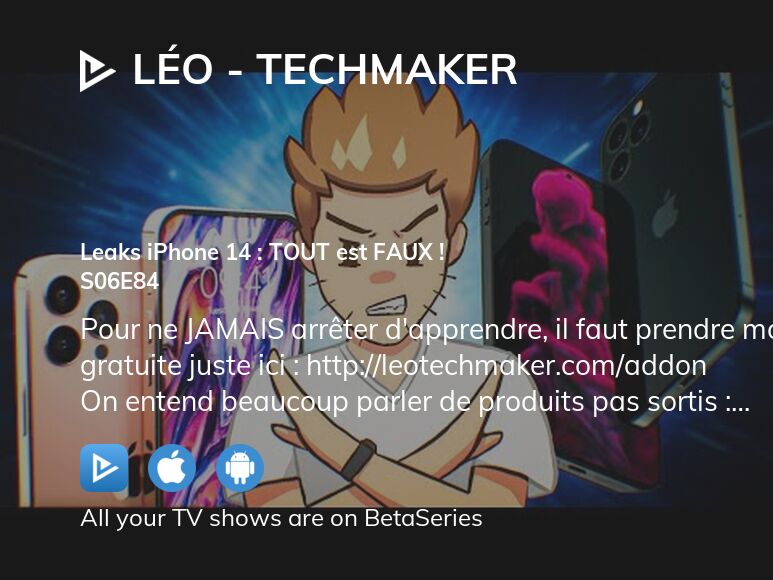 Watch Léo - TechMaker season 6 episode 84 streaming