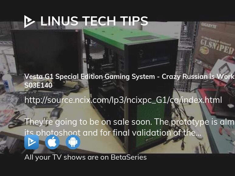 Watch Linus Tech Tips season 3 episode 140 streaming online ...