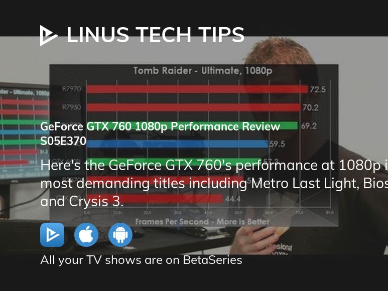 Watch Linus Tech Tips season 5 episode 370 streaming