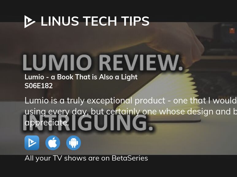 Watch Linus Tech Tips season 6 episode 182 streaming