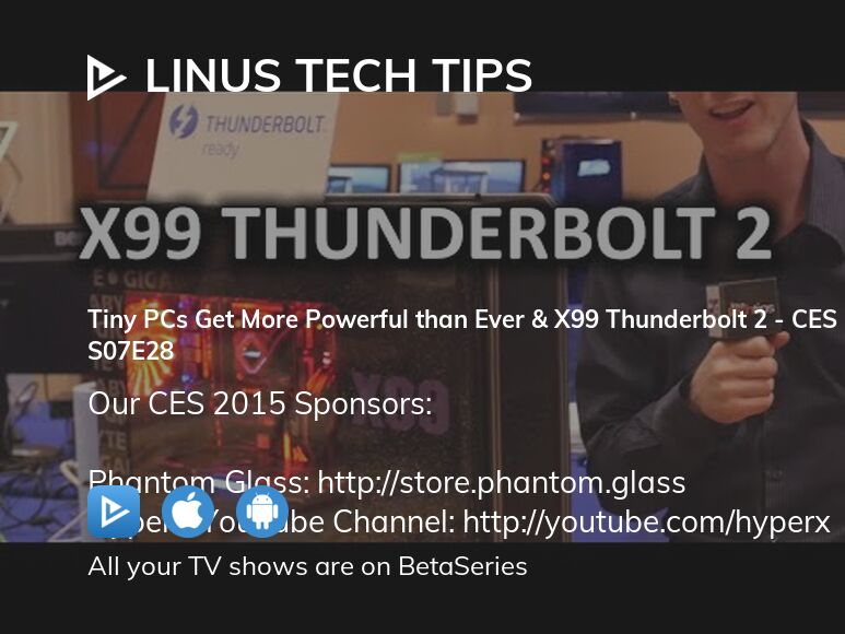 Watch Linus Tech Tips season 7 episode 28 streaming
