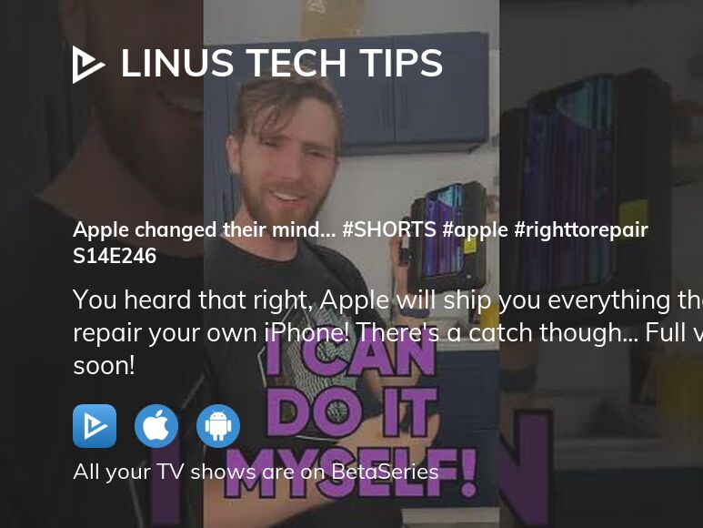 Watch Linus Tech Tips season 14 episode 246 streaming