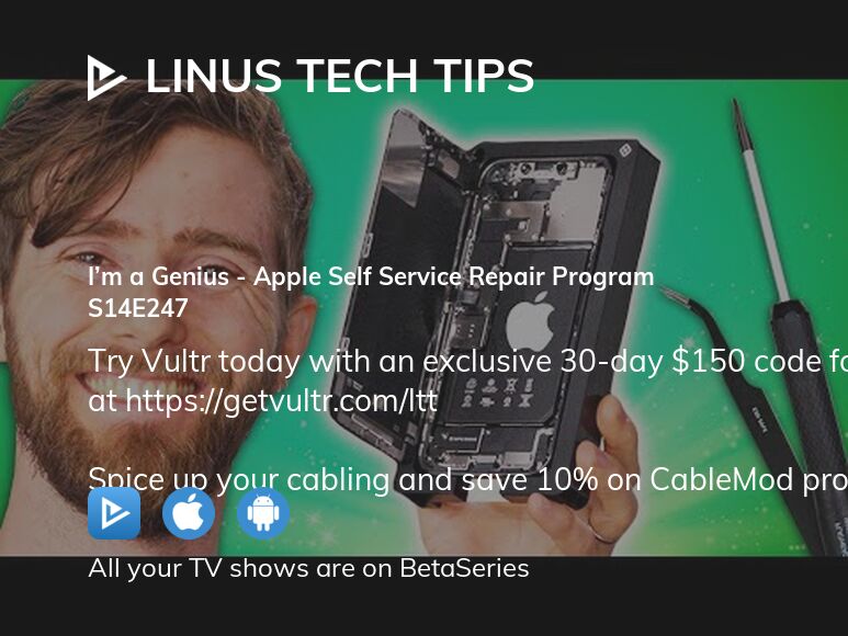 Where to watch Linus Tech Tips season 14 episode 247 full streaming ...