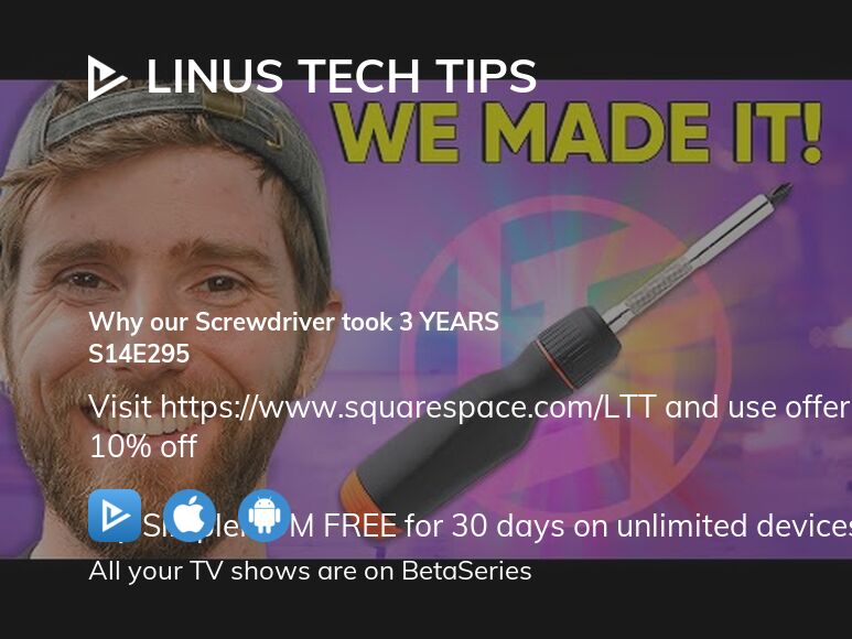 Watch Linus Tech Tips season 14 episode 295 streaming