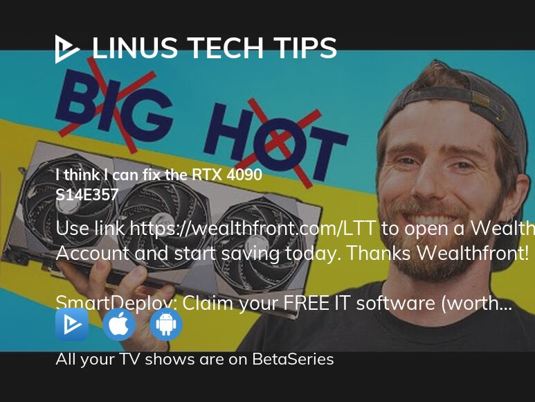 Watch Linus Tech Tips season 14 episode 357 streaming online | BetaSeries.com