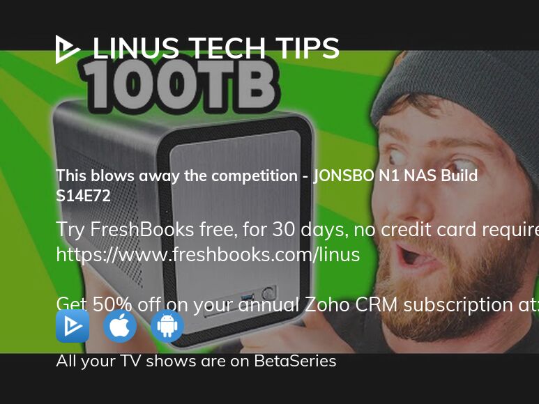 Where to watch Linus Tech Tips season 14 episode 72 full streaming ...