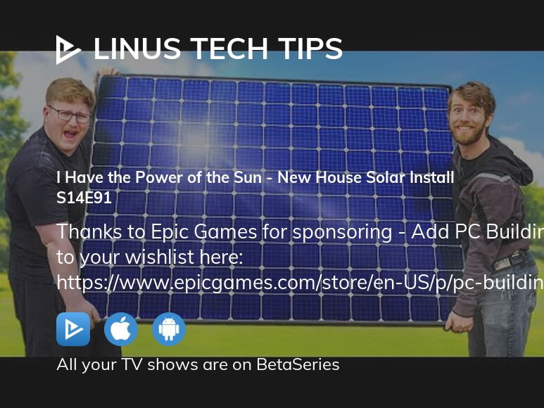 Watch Linus Tech Tips season 14 episode 91 streaming