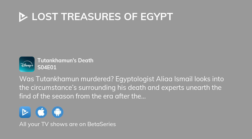 Watch Lost Treasures of Egypt season 4 episode 1 streaming