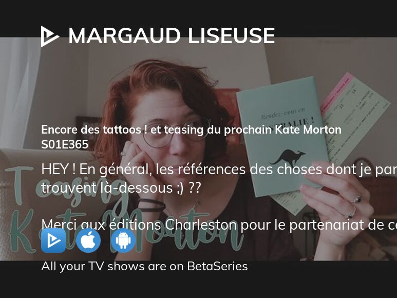 Where to watch Margaud Liseuse season 1 episode 365 full streaming? | BetaSeries.com
