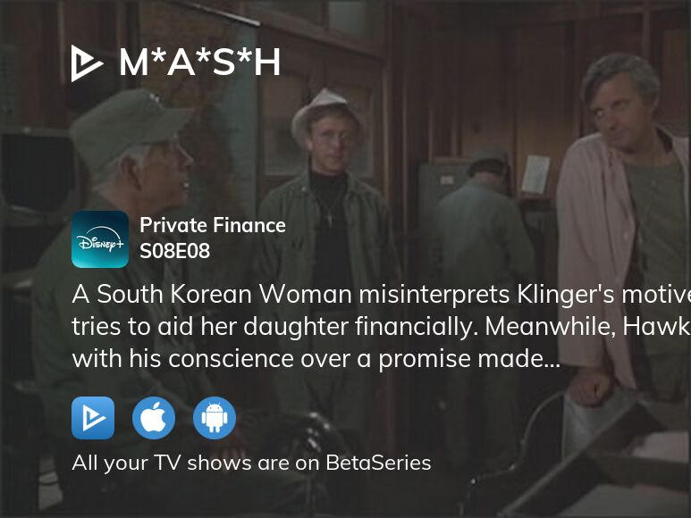 Watch M*A*S*H season 8 episode 8 streaming