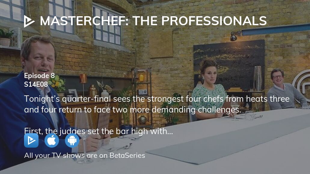 Watch MasterChef: The Professionals season 14 episode 8 streaming