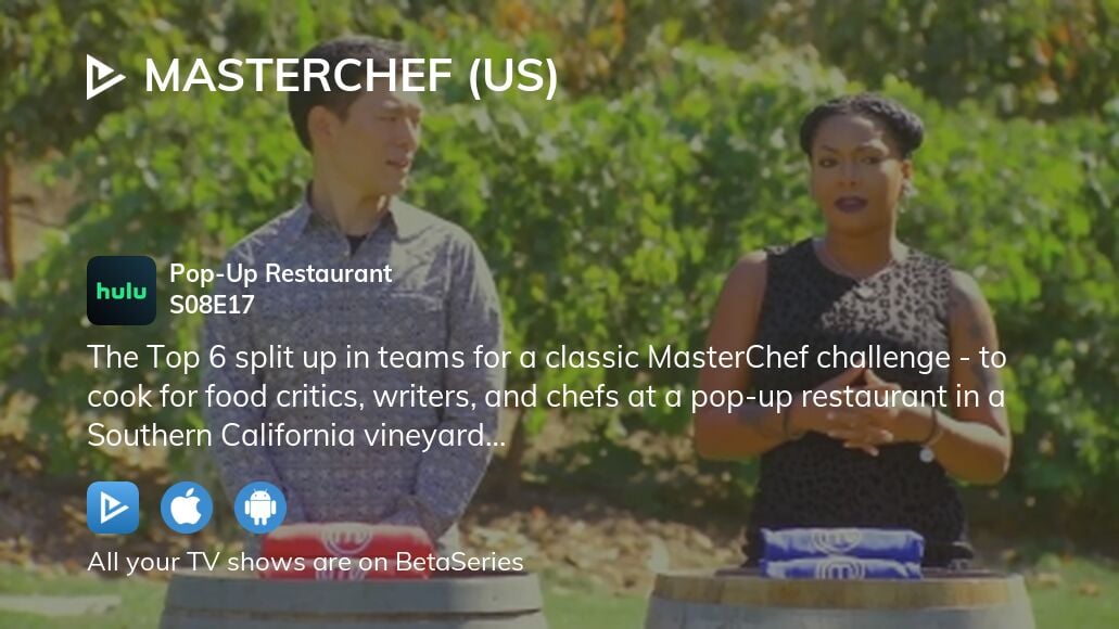 Where to watch MasterChef (US) season 8 episode 17 full streaming ...