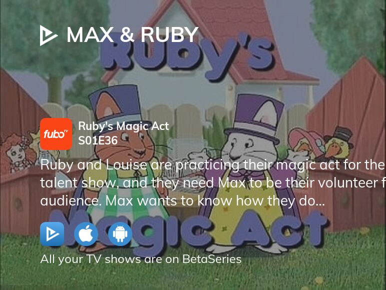 Watch Max & Ruby season 1 episode 36 streaming