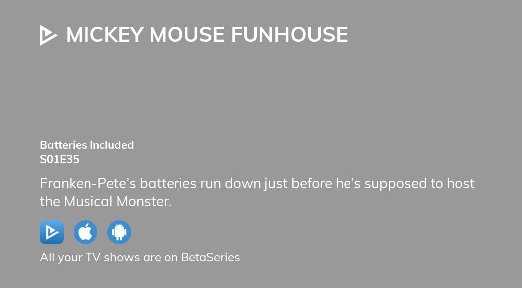 Where to watch Mickey Mouse Funhouse season 1 episode 35 full streaming ...