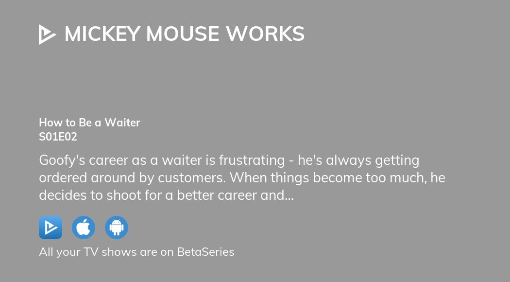 Watch Mickey Mouse Works season 1 episode 2 streaming