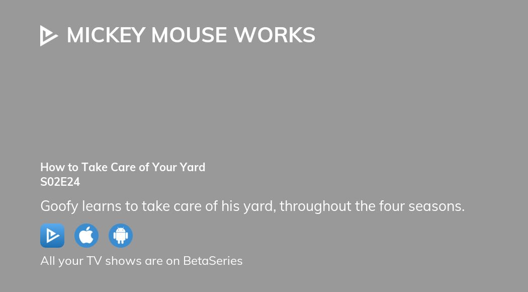 Watch Mickey Mouse Works season 2 episode 24 streaming