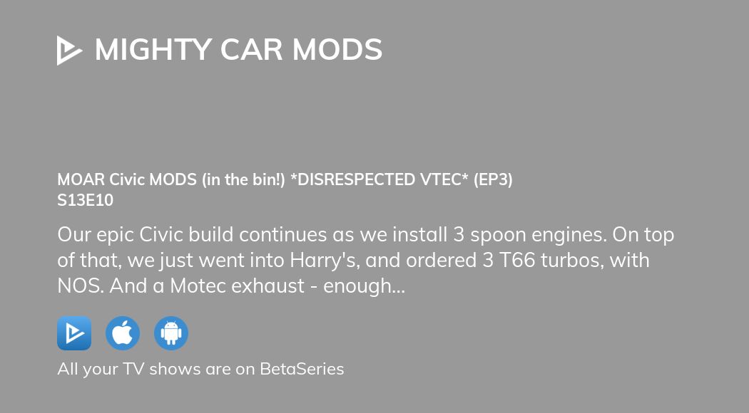 Where to watch Mighty Car Mods season 13 episode 10 full streaming ...