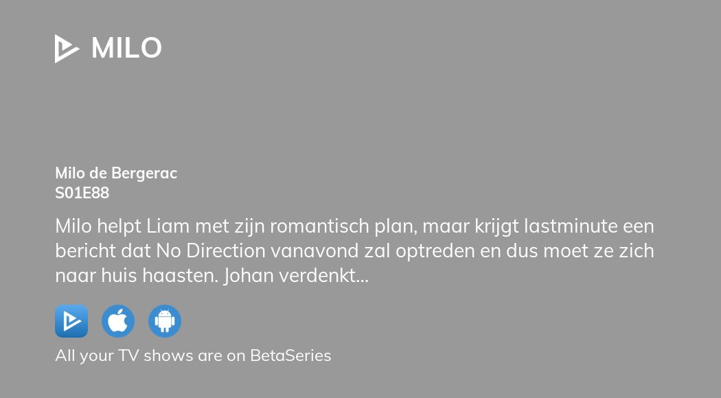 Watch Milo season 1 episode 88 streaming