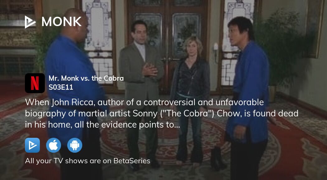 Watch Monk season 3 episode 11 streaming