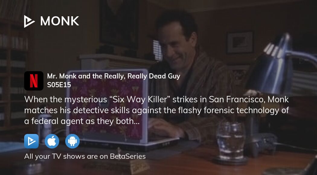 Watch Monk season 5 episode 15 streaming