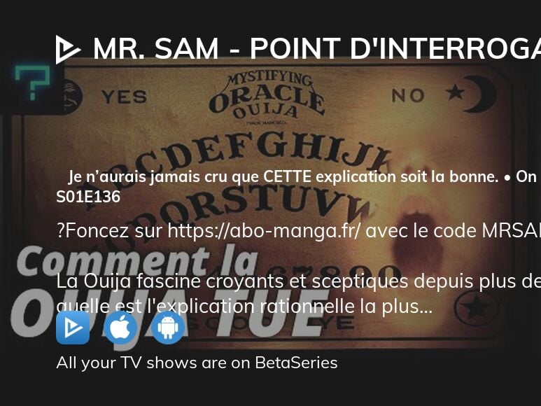 Watch Mr. Sam - Point d'interrogation season 1 episode 136 streaming ...