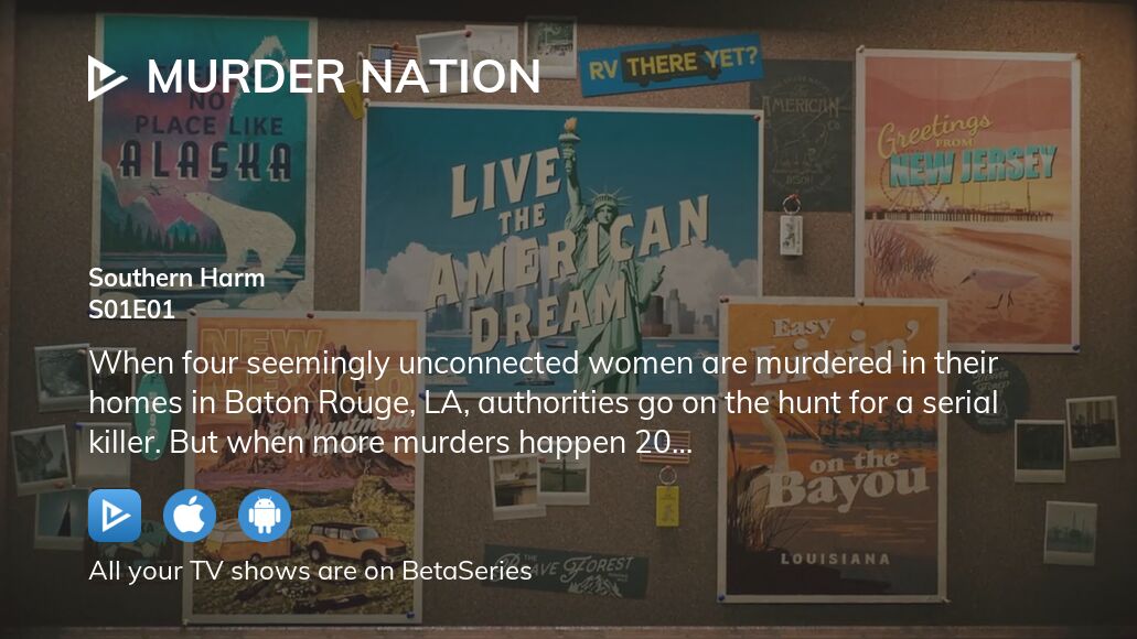 Where to watch Murder Nation season 1 episode 1 full streaming ...