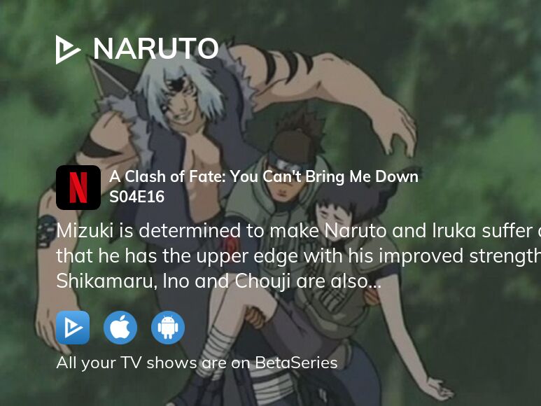 Watch Naruto season 4 episode 16 streaming