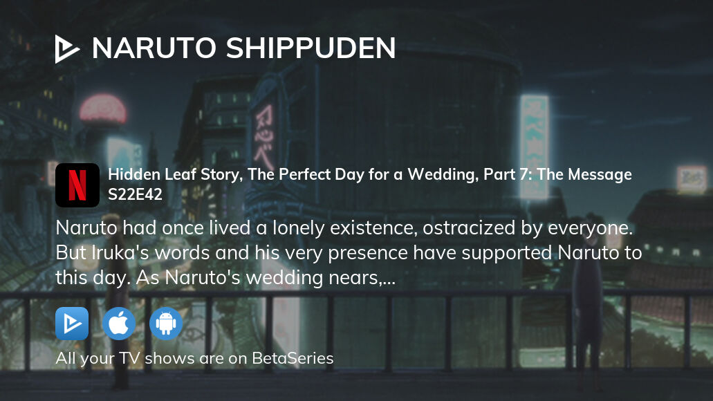 Watch Naruto Shippuden season 22 episode 42 streaming